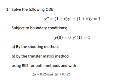 You can use mathcad or matlab | Chegg.com You can use mathcad or matlab | Chegg.com