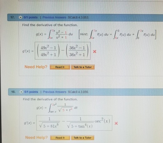 Solved 6. +0/1 points I Previous Answers SCalc8 4.5.023 | Chegg.com Solved 6. +0/1 points I Previous Answers SCalc8 4.5.023 | Chegg.com