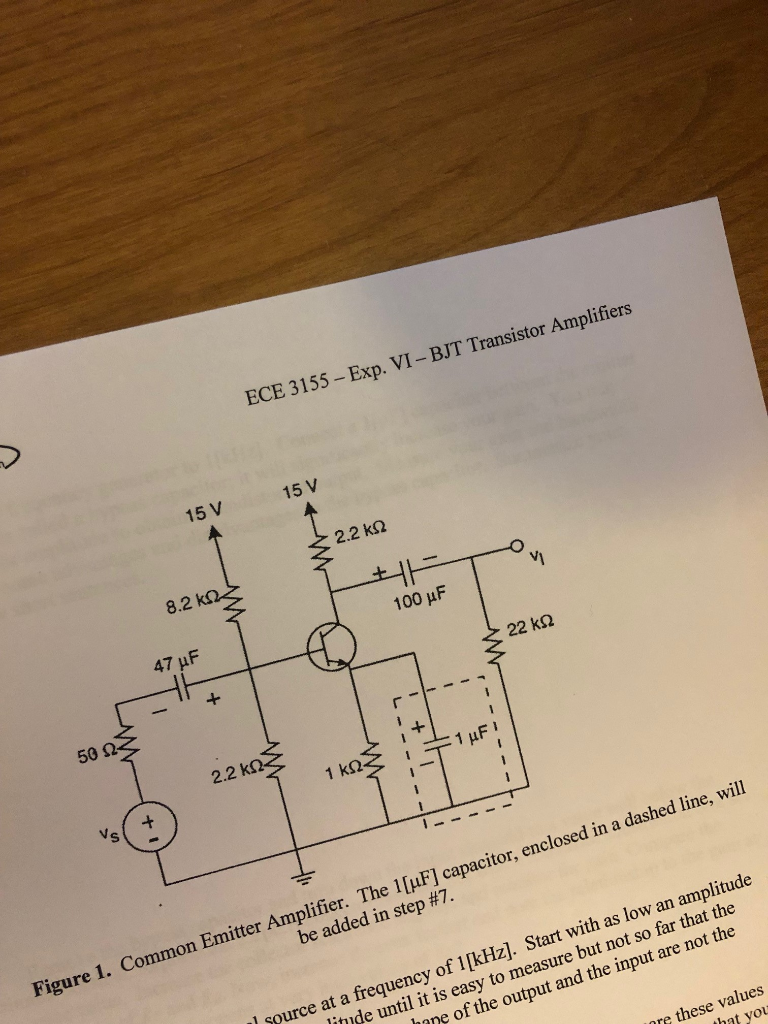 Solved From the circuit in the figure, calculate DC node | Chegg.com