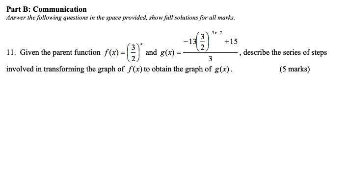 Solved Part B: Communication Answer the following questions | Chegg.com