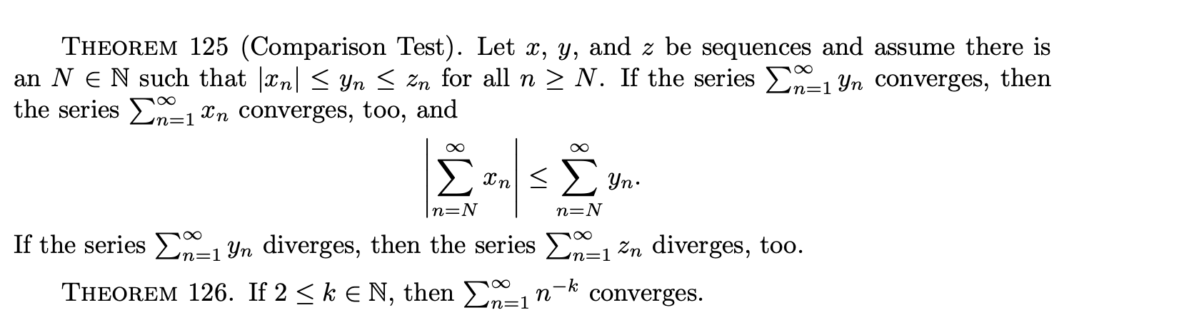 Solved 12 2. SEQUENCES AND SERIES THEOREM 79. If a sequence | Chegg.com