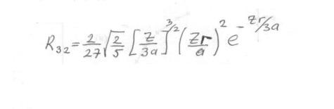 Solved Radial function a) r value at which the | Chegg.com