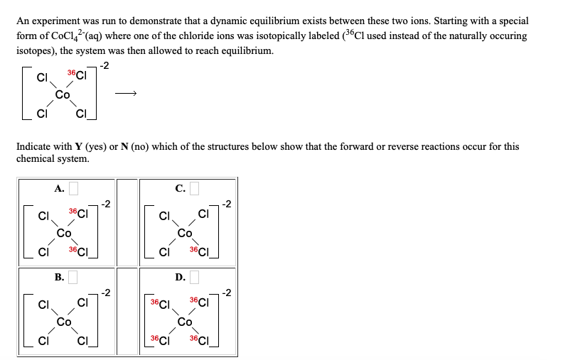 Solved In aqueous solution cobalt(II) ion is surrounded by 4 | Chegg.com