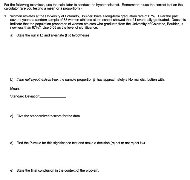 Solved For the following exercises, use the calculator to | Chegg.com