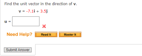 Solved Find the unit vector in the direction of v. | Chegg.com