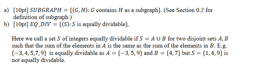 Solved (Polynomial-time verifies, 20pt) Show that the | Chegg.com