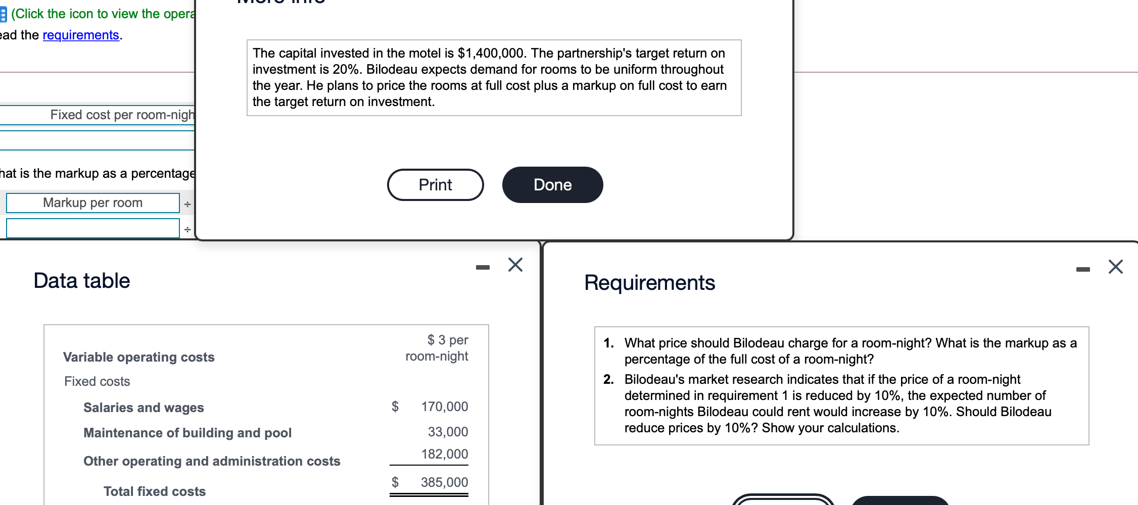 Jason Bilodeau is the managing partner of a business | Chegg.com