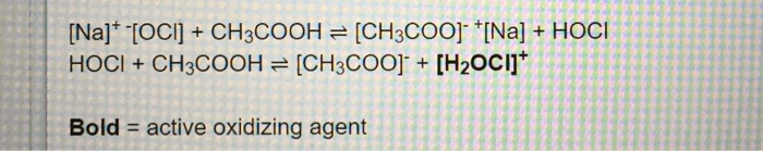 Solved Question: How is it possible for H2OCl+ to be the | Chegg.com