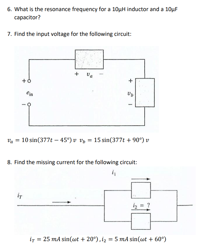 Solved 4. Find the capacitive reactance for a capacitor C = | Chegg.com