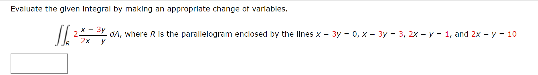 Solved Evaluate the given integral by making an appropriate | Chegg.com