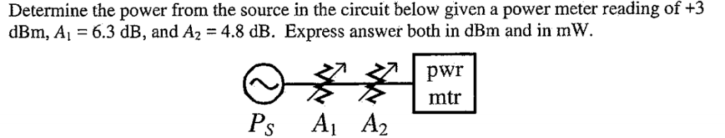 Solved Determine the power from the source in the circuit | Chegg.com