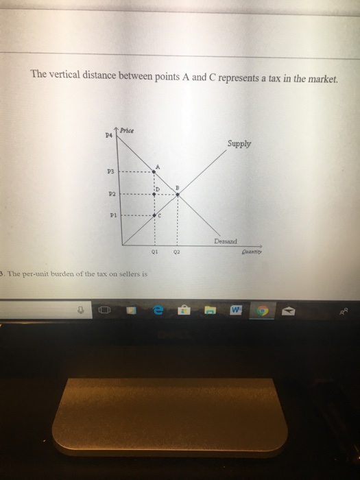 Solved The vertical distance between points A and C | Chegg.com