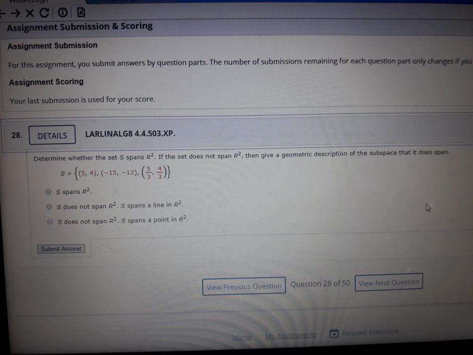 Solved → XCO Assignment Submission & Scoring Assignment | Chegg.com