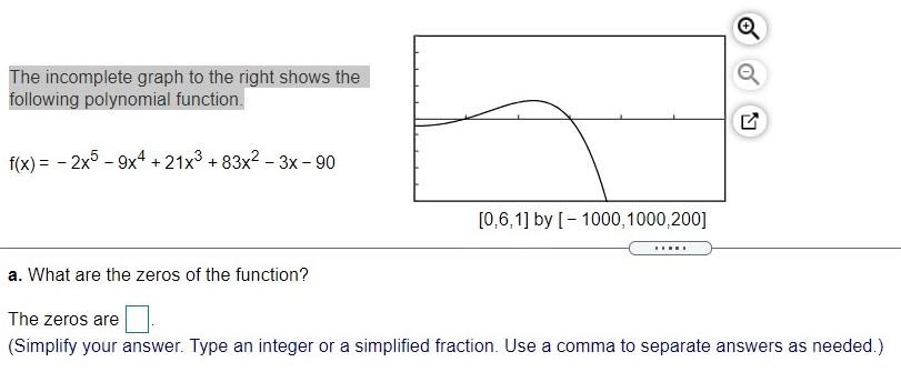 Solved a The incomplete graph to the right shows the | Chegg.com