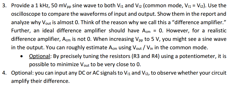 Solved Summing Inverting Amplifier Construct The Summing 