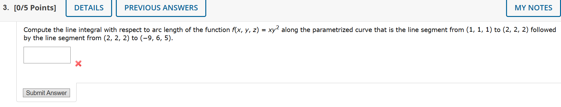 Solved Compute the line integral with respect to arc length | Chegg.com
