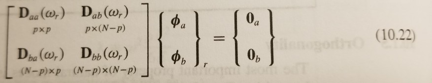 Solved 10.5 The 3-DOF spring-mass system in Fig. P10.5 has a | Chegg.com