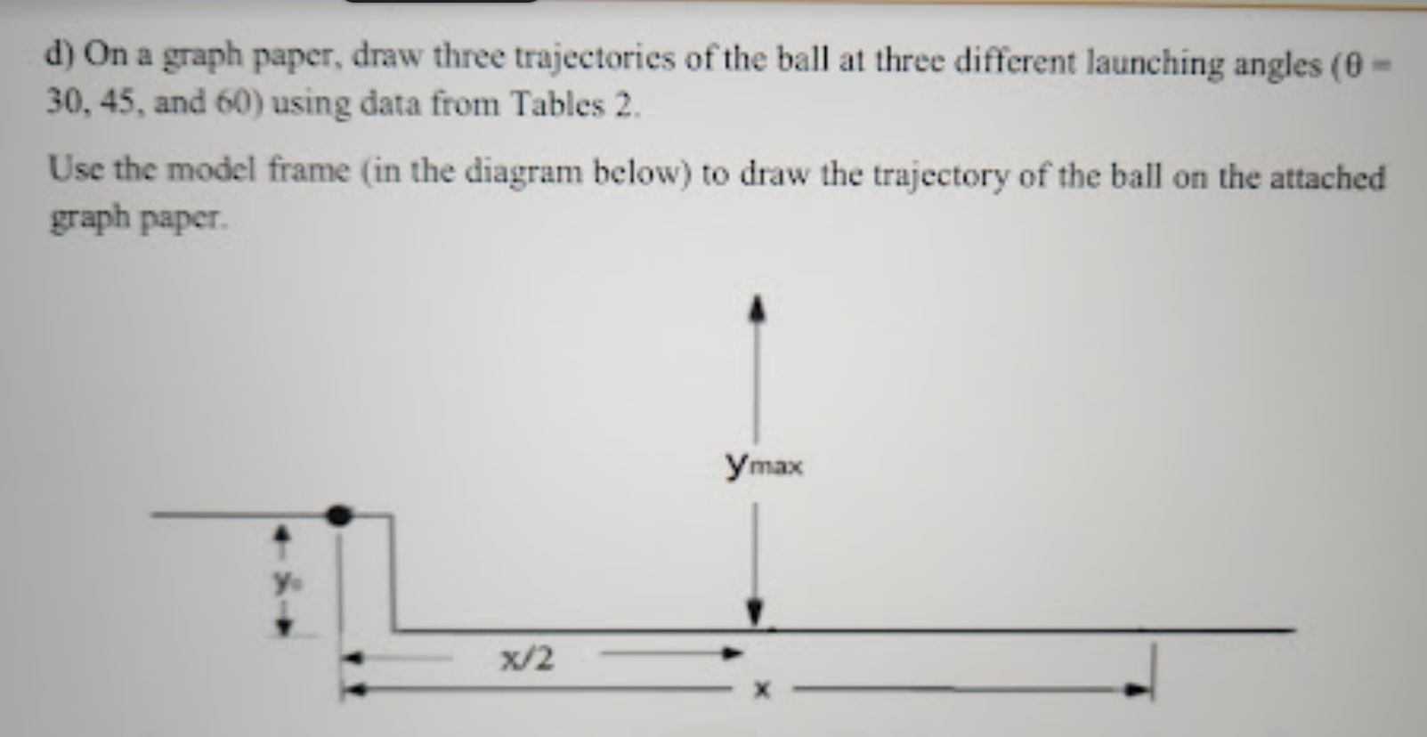 Solved do a drwing with the given info from the table using | Chegg.com