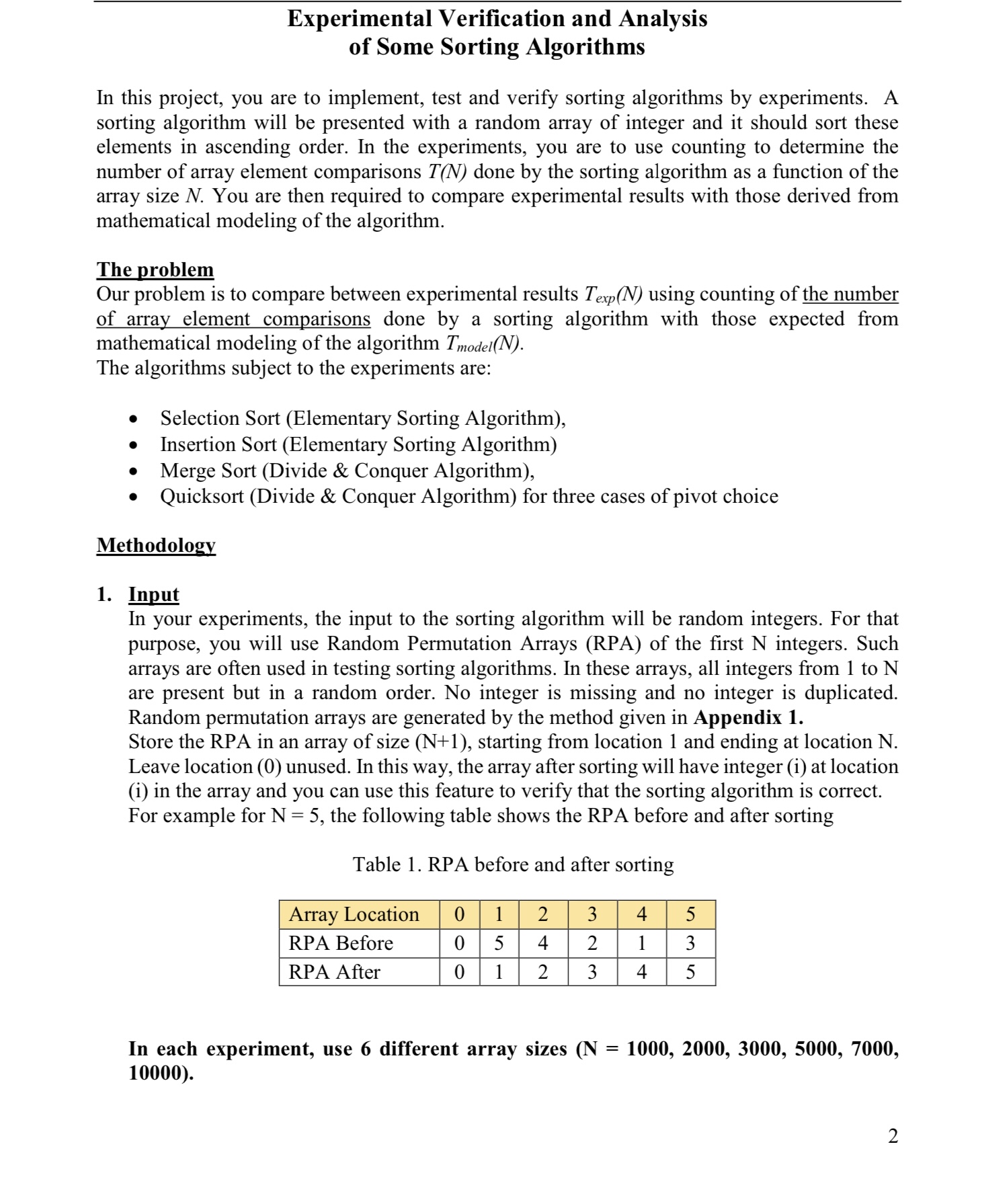 Solved Experimental Verification and Analysis of Some | Chegg.com