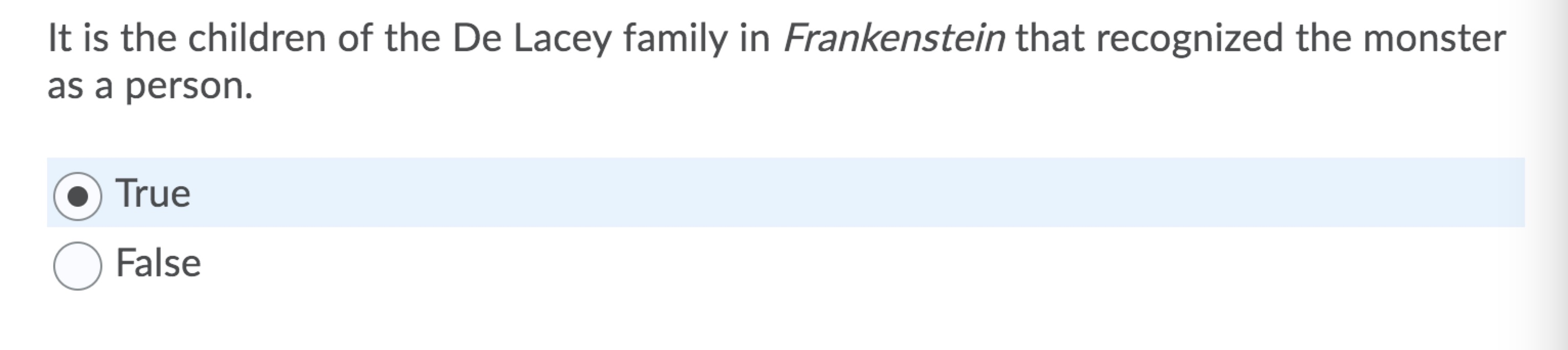 Solved It is the children of the De Lacey family in | Chegg.com