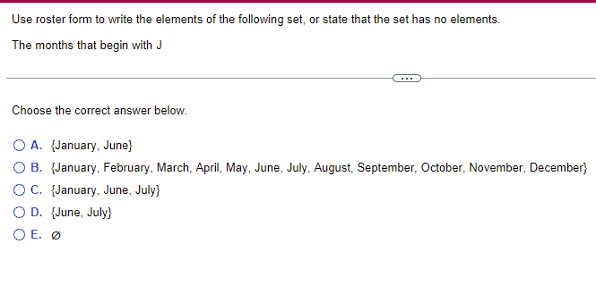 Solved Use roster form to write the elements of the | Chegg.com