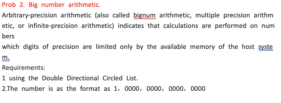 Solved You should design the corresponding data structure, | Chegg.com