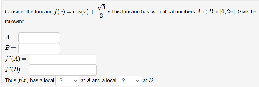 Solved = хб In(2) Consider the function f(x) = For this | Chegg.com