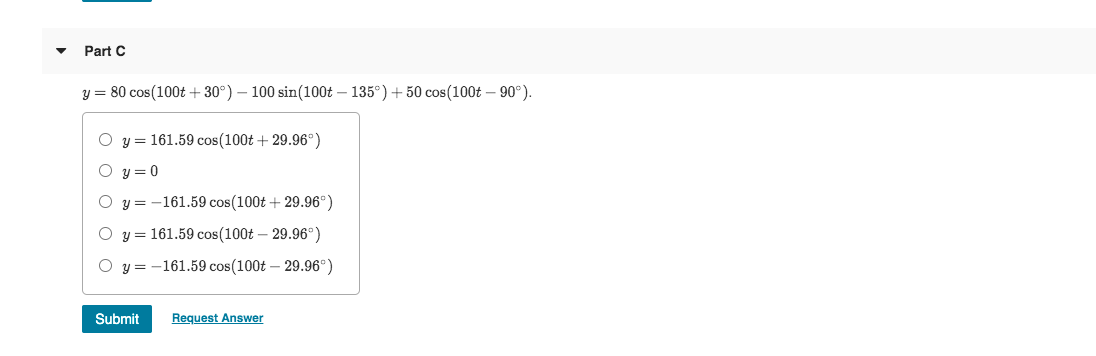 Solved Review | Constants Use the concept of the phasor to | Chegg.com