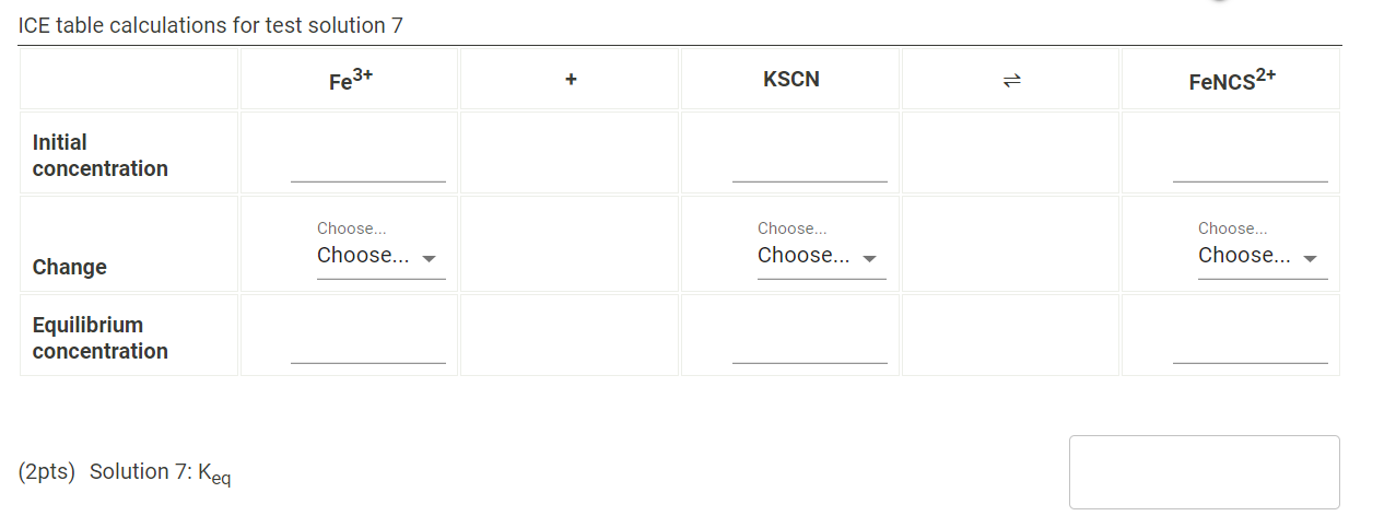 Solved Molar concentration of Fe(NO3)3 stock solution: 5.00M | Chegg.com