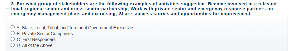 Solved For what group of stakeholders are the following | Chegg.com