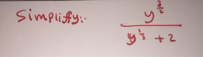 Solved Simpify | Chegg.com