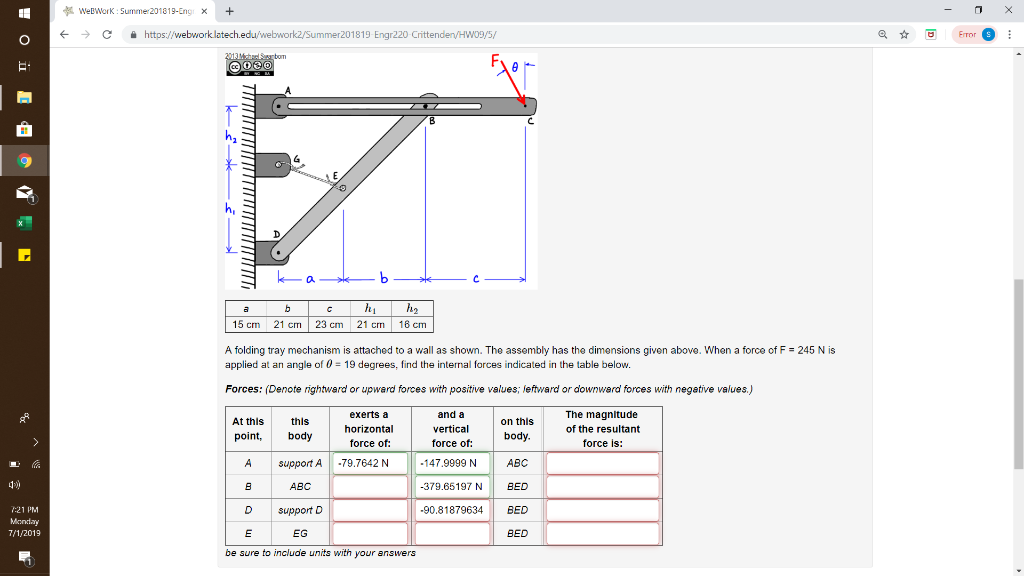 Solved WeBWorK: Summer201819-Eng x | Chegg.com