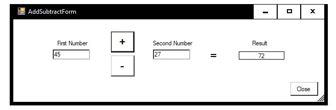 Solved C# in Visual Studio We're going to make a simple | Chegg.com
