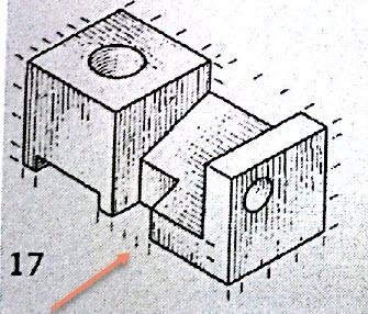 Solved Draw freehand sketche (front, top, right views) of | Chegg.com