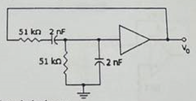 Solved Calculate the approximate frequency of oscillation. | Chegg.com