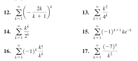Solved 9-30. The Ratio and Root Tests Use the Ratio Test or | Chegg.com