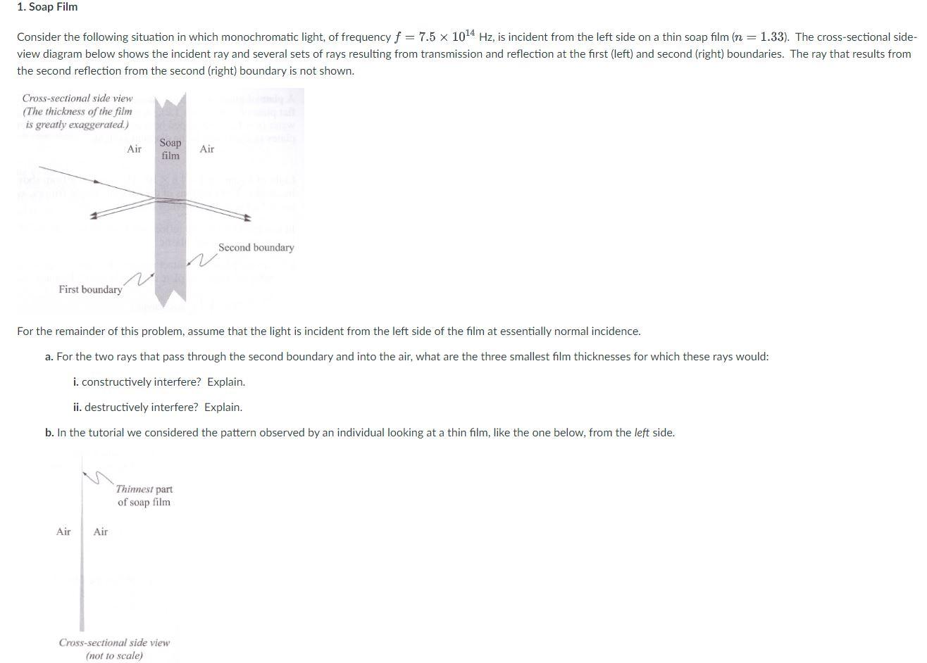 Solved Consider the following situation in which | Chegg.com