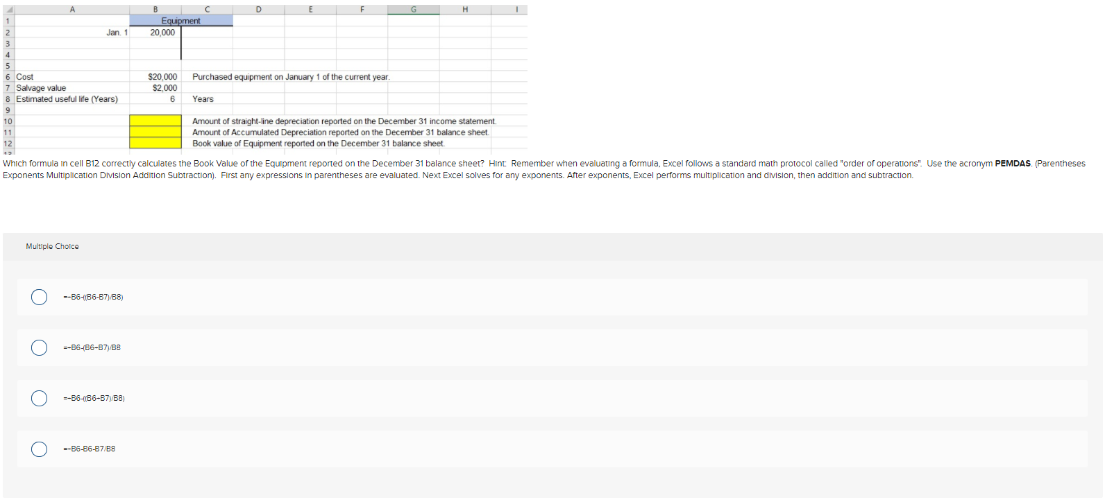 Solved А D E F H 1 B G Unearned Fees 2 Dec. 1 0 3 Dec. 8 | Chegg.com