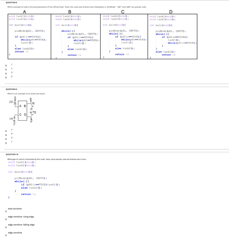 Solved D void taskl (void); void task2 (void); int | Chegg.com