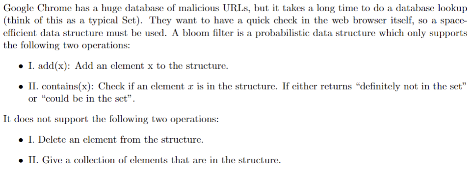 Solved I just need the code for the functions "def add(self, | Chegg.com