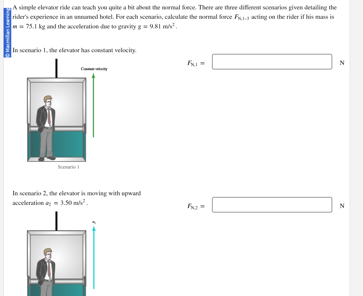 Solved A simple elevator ride can teach you quite a bit | Chegg.com