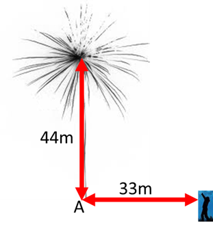 Solved The explosion of a fireworks shell in the air | Chegg.com