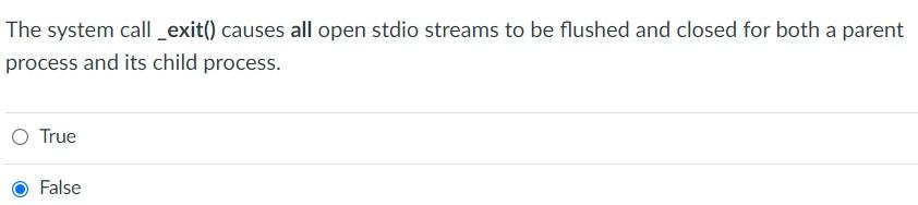 Solved The System Callexit Causes All Open Stdio Streams 9618