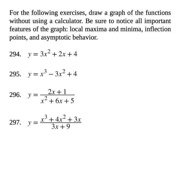Solved For the following exercises, draw a graph of the | Chegg.com