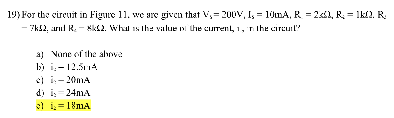Solved PLEASE USE ONLY THE KCL AND/OR KVL EQUATIONS TO | Chegg.com