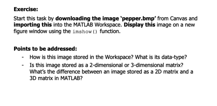 Solved In MATLAB: - Use iterative statements to iterate | Chegg.com