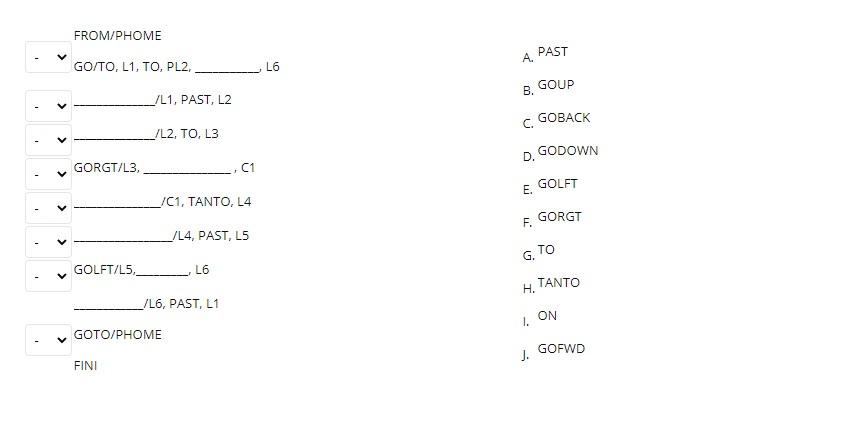 Solved Fill the missing statements in the APT part program | Chegg.com