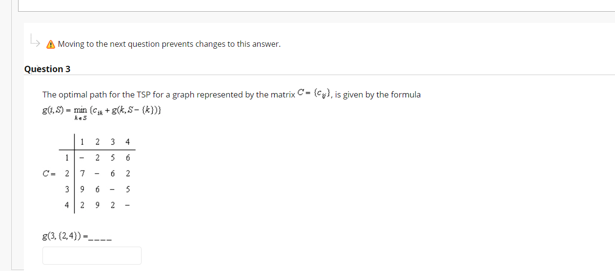 Solved LA Moving to the next question prevents changes to | Chegg.com