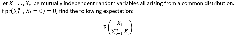 Solved Let X1, ...,Xn be mutually independent random | Chegg.com