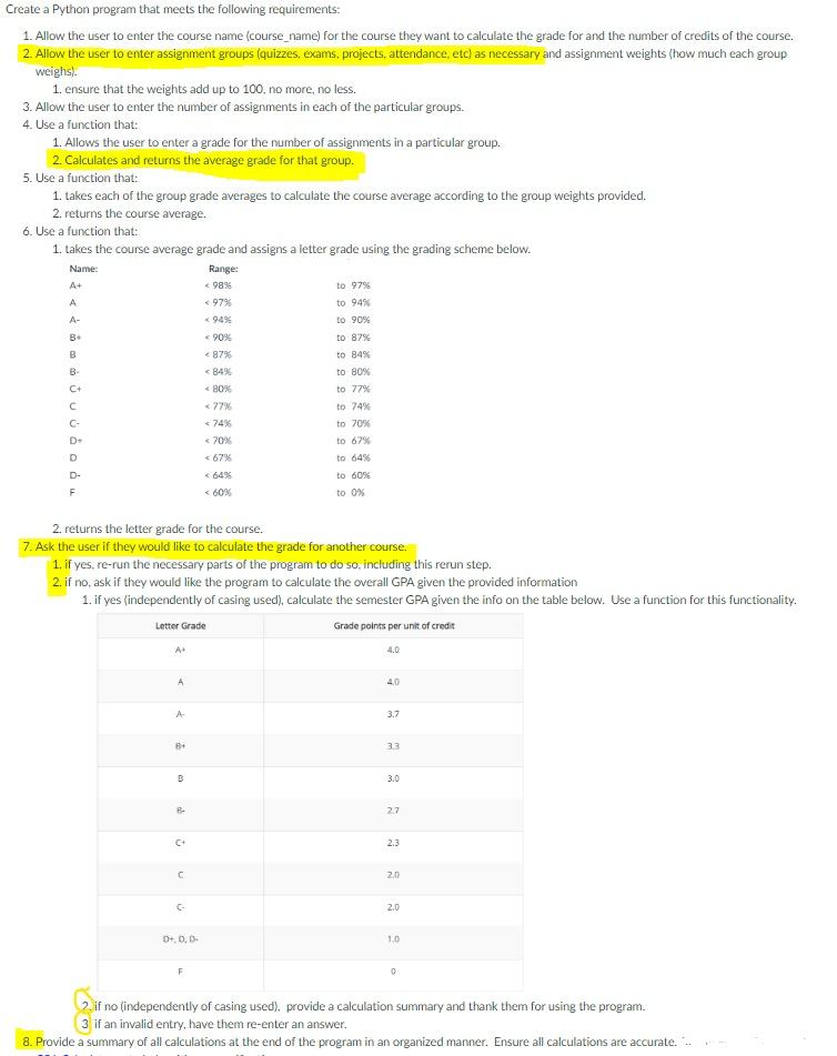 Solved Need help improving basic python code. I have | Chegg.com